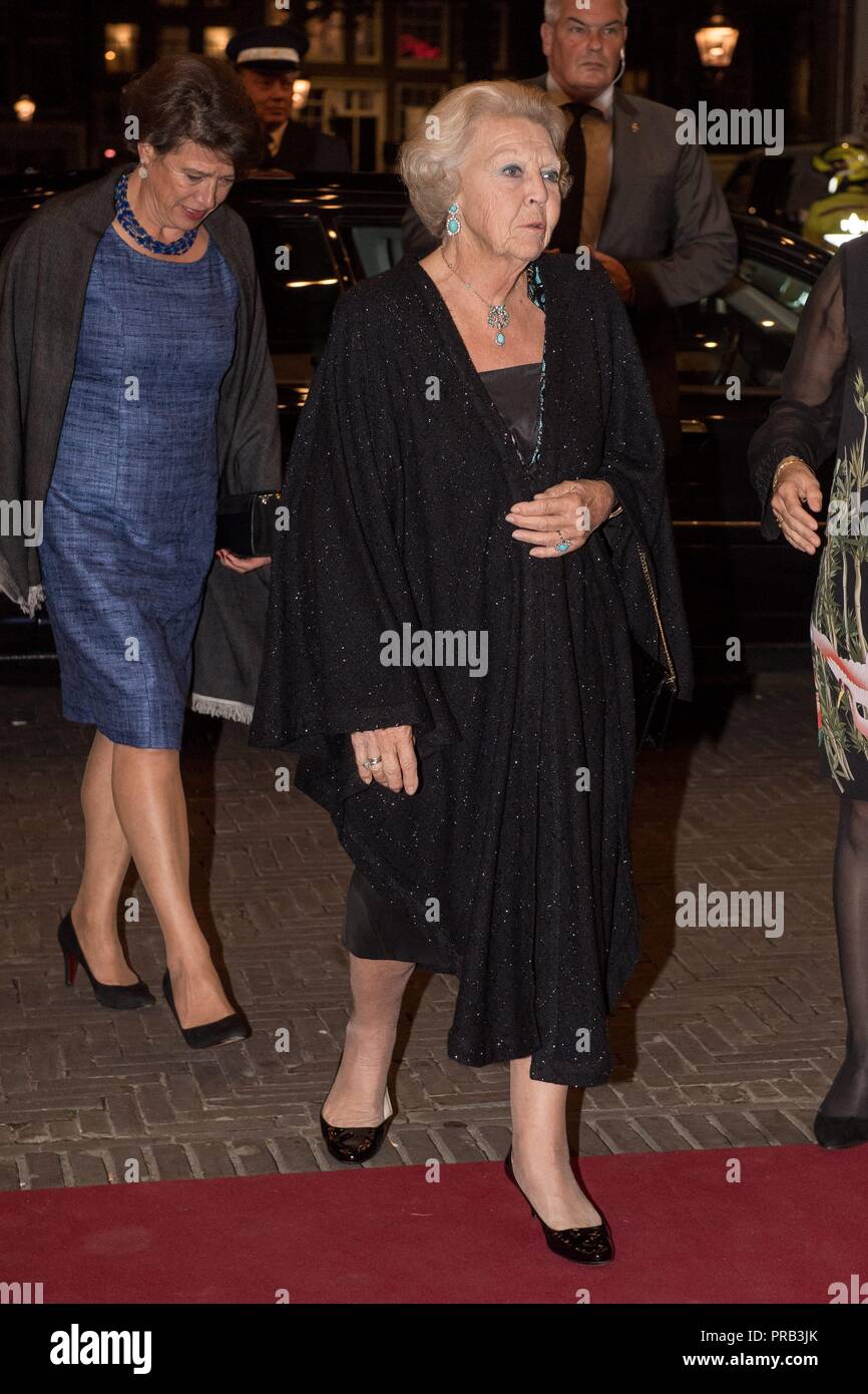 Princess Beatrix during the opera "30 years of Pierre Audi and the ...