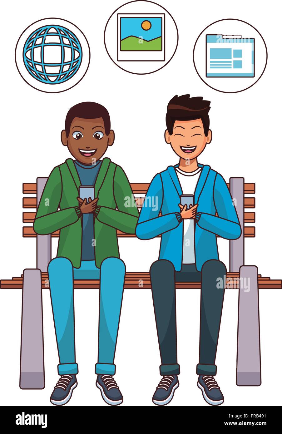 Men using Stock Vector Images - Alamy