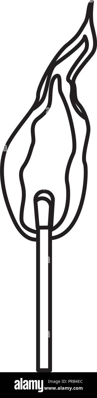 Matchstick illustration Black and White Stock Photos & Images - Alamy
