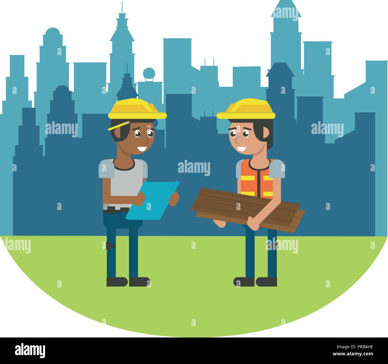 Industrial Workers Cartoon Stock Photos & Industrial Workers Cartoon ...