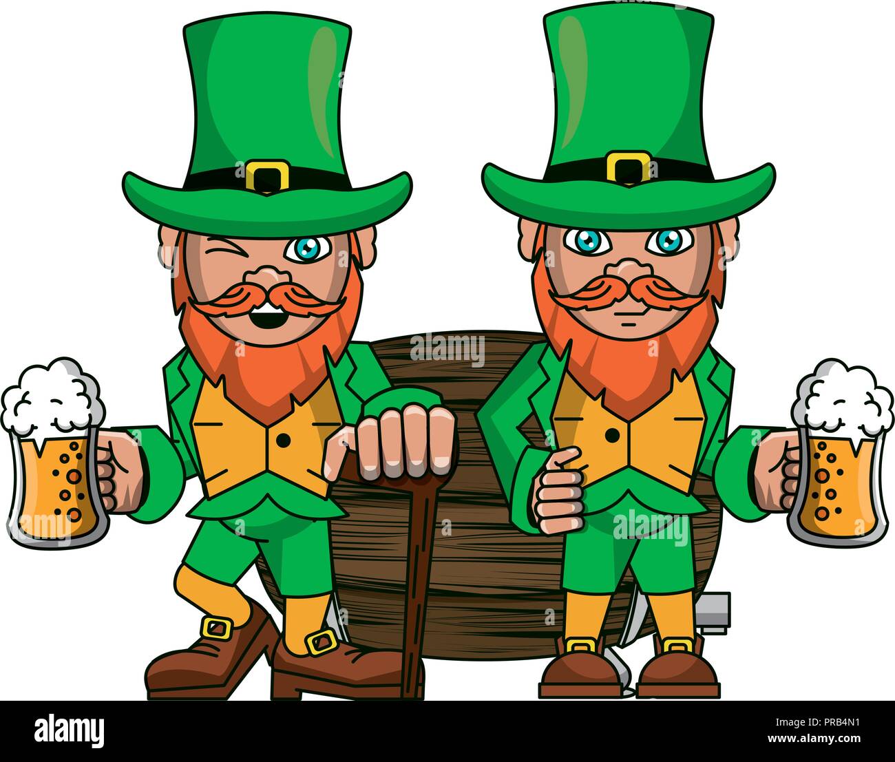 Saint patricks day cartoons Stock Vector Image & Art - Alamy
