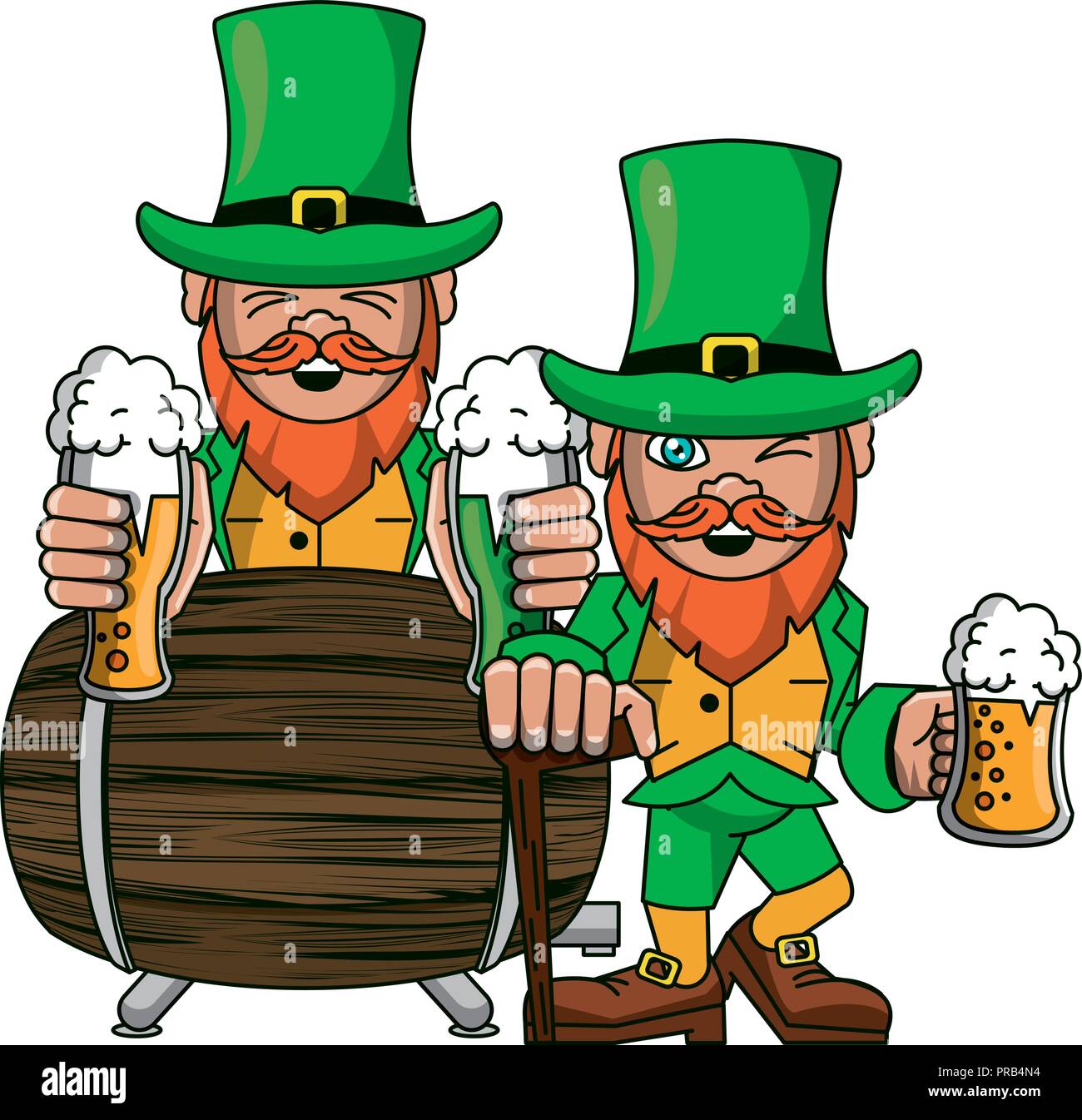Saint patricks day cartoons Stock Vector Image & Art - Alamy