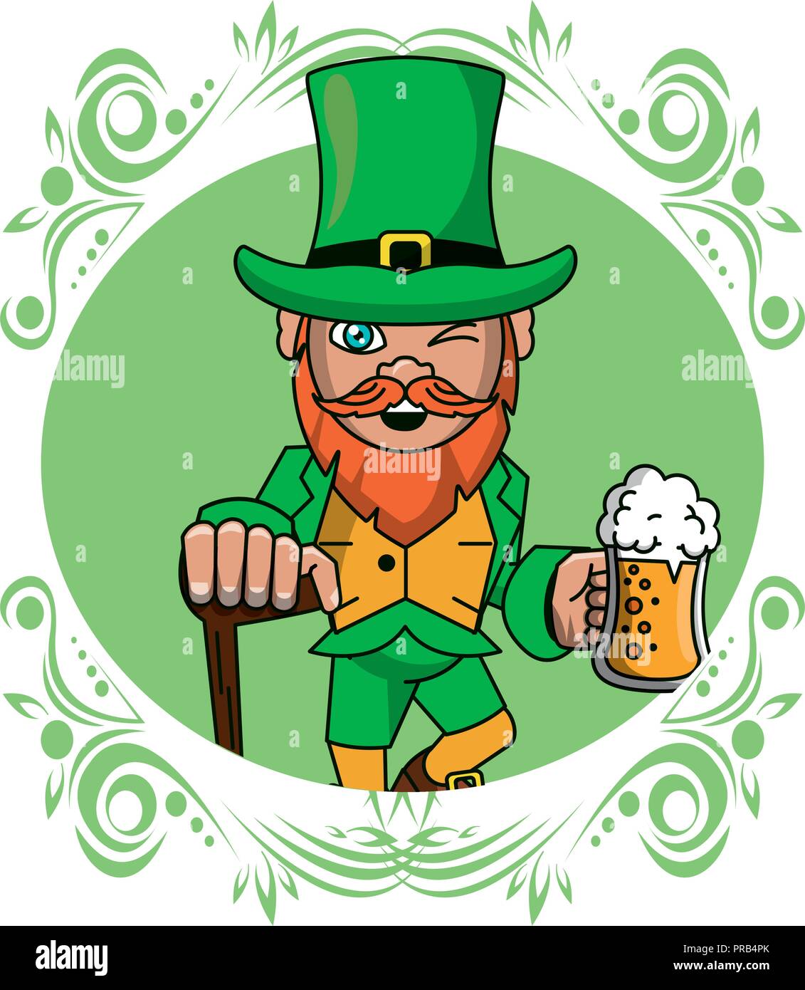 Traditional irish walking stick Cut Out Stock Images & Pictures - Alamy