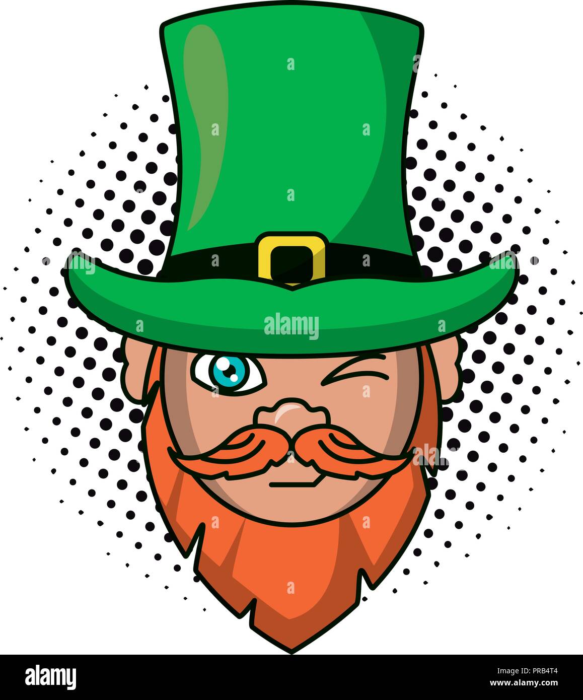 Irish elf face cartoon Stock Vector Image & Art - Alamy