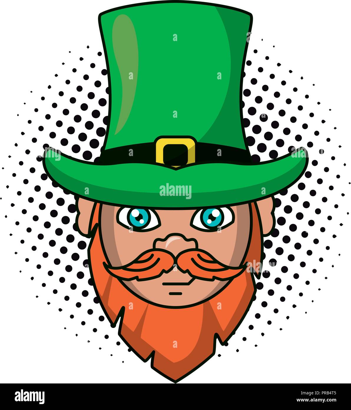 Irish elf face cartoon Stock Vector Image & Art - Alamy