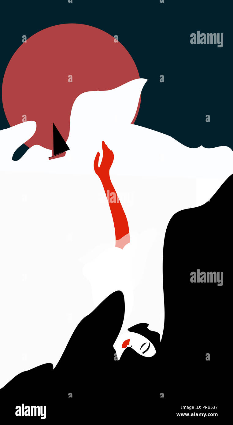 Drowning person icon water hi-res stock photography and images - Alamy