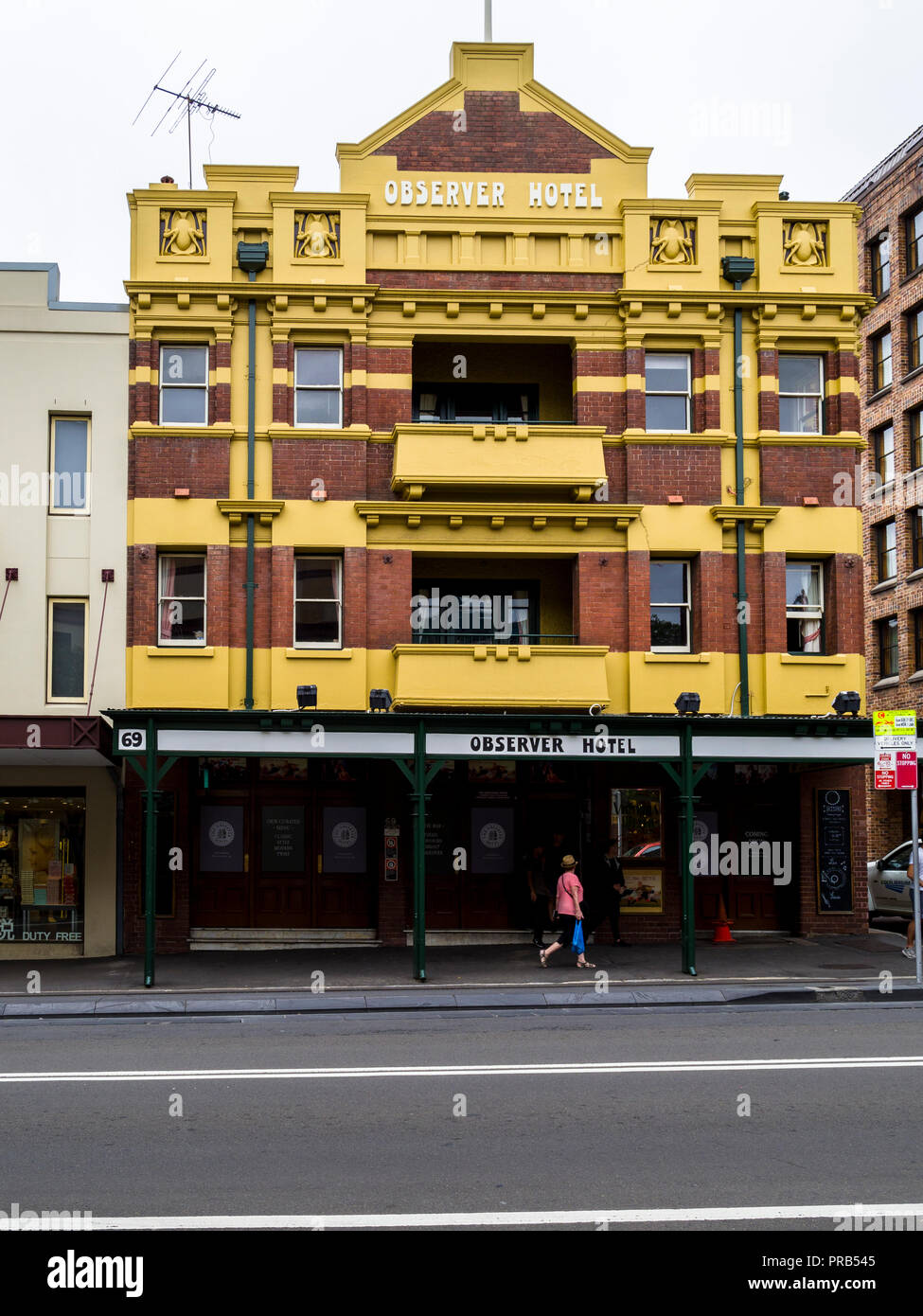 Exterior of Observer Hotel, a longstanding pub and function venue in ...