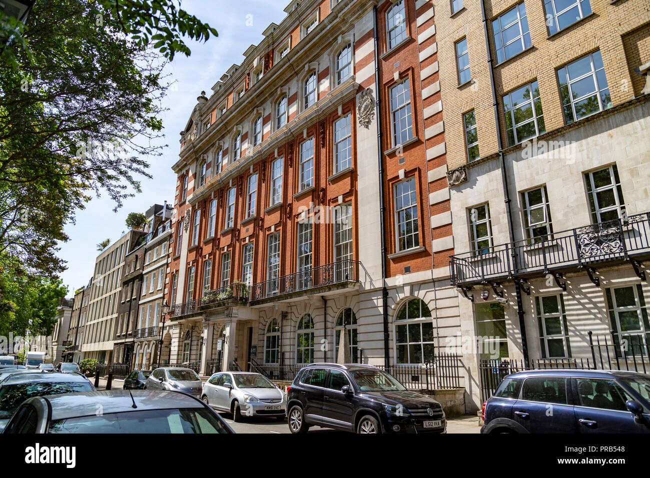 Street view in London, UK Stock Photo - Alamy