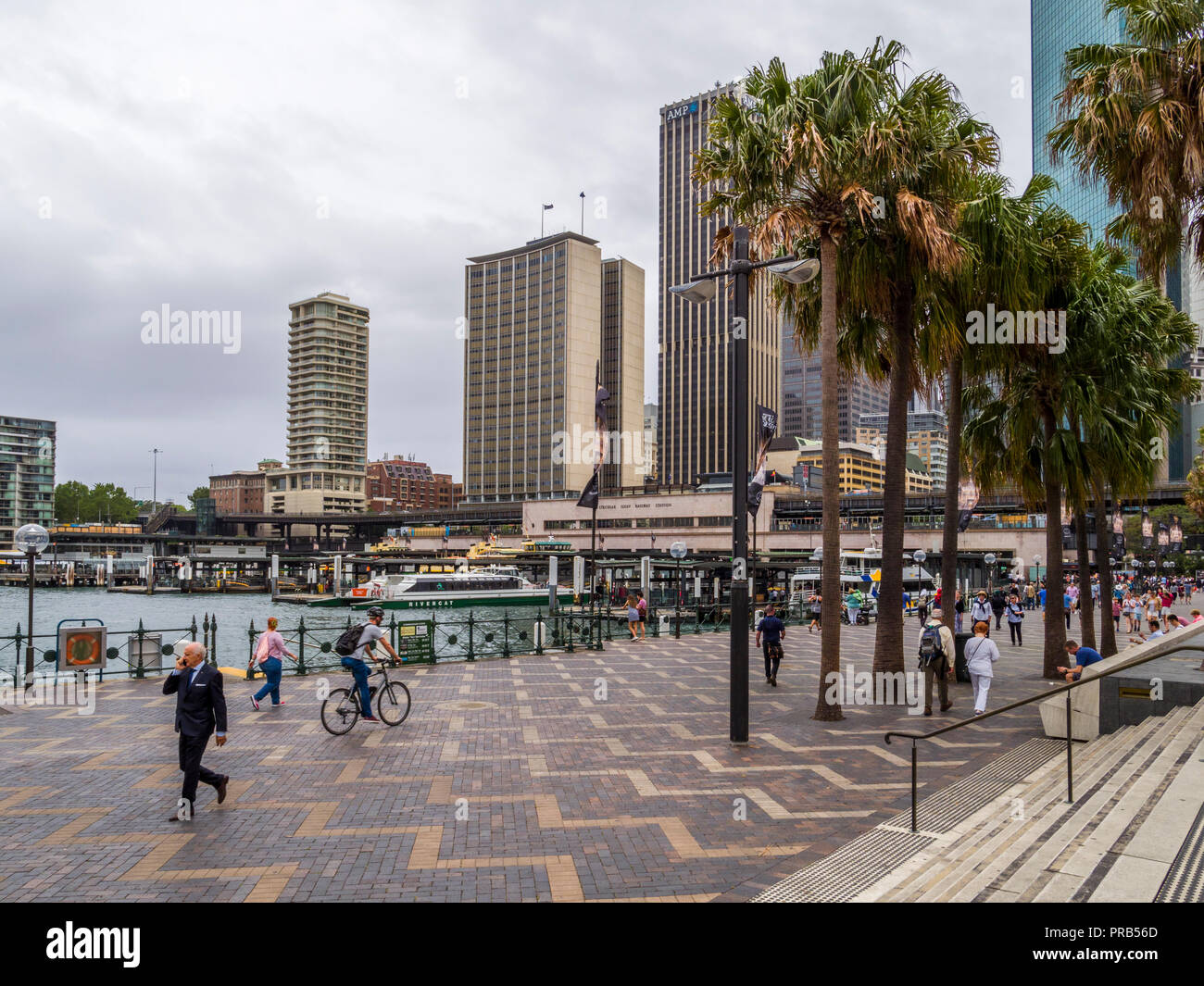 Circular Quay, Sydney Harbour, Sydney, NSW, Australia Stock Photo - Alamy