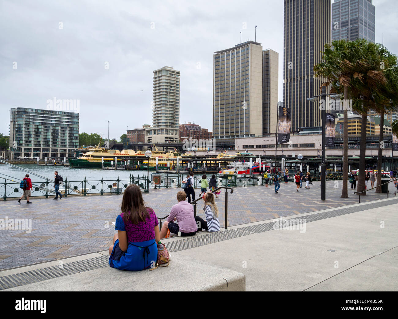 Circular Quay, Sydney Harbour, Sydney, NSW, Australia Stock Photo - Alamy