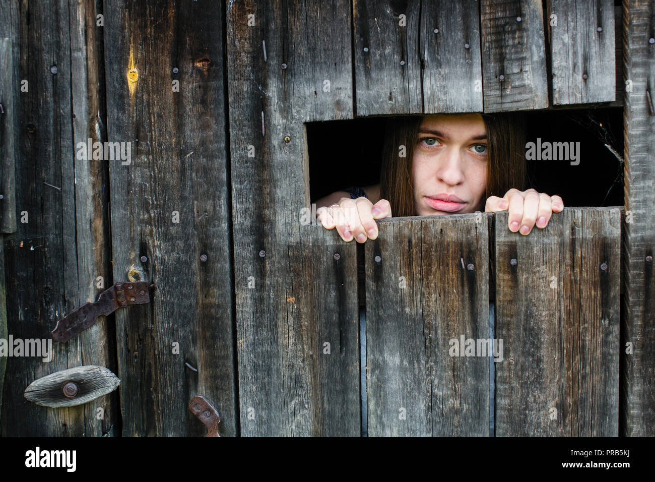 Woman locked out house hi-res stock photography and images - Alamy