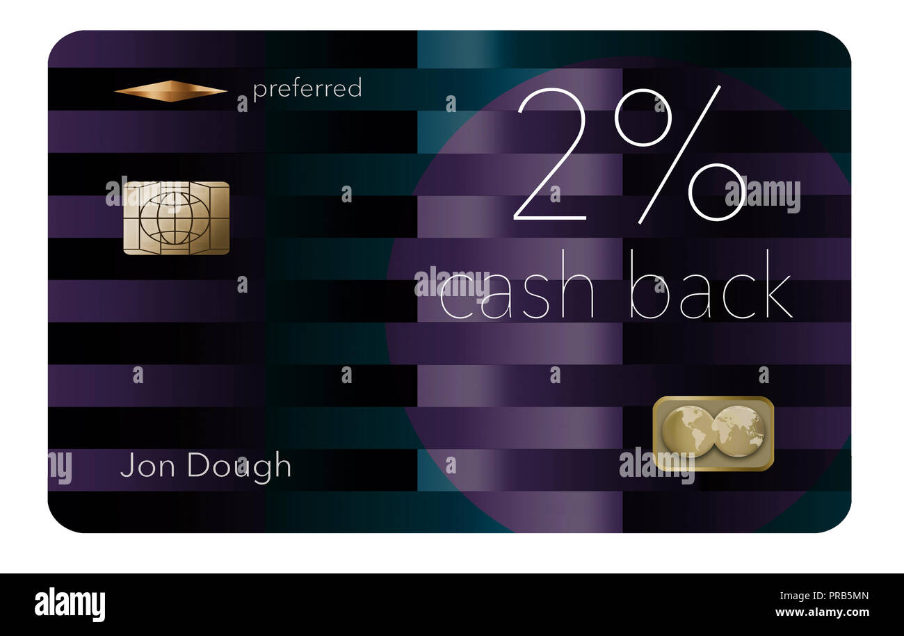 Here is a 2-percent cash back rewards credit card. It is a generic ...