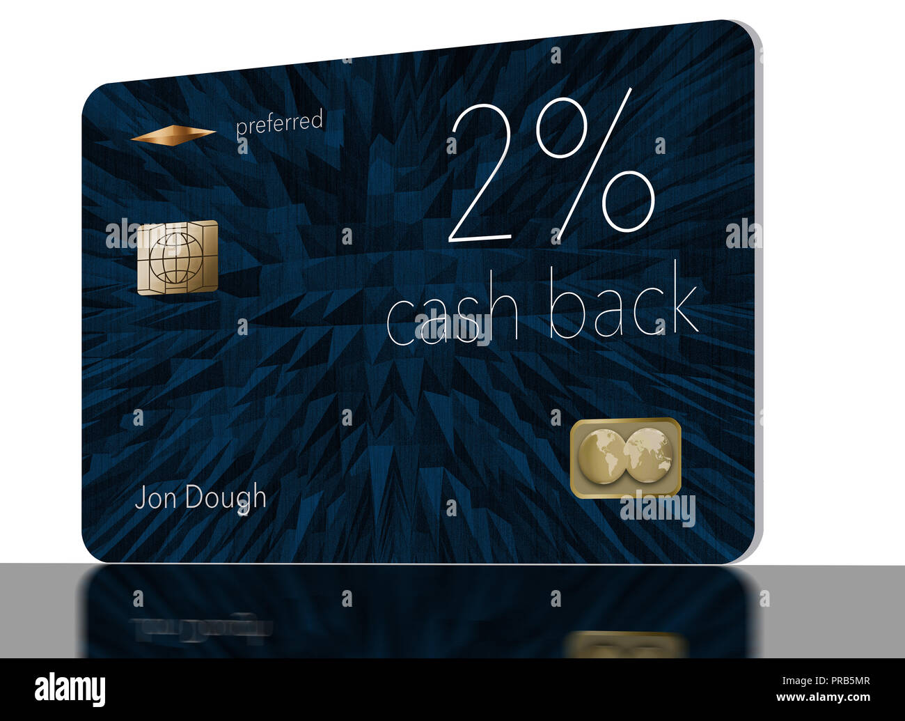 Here is a 2-percent cash back rewards credit card. It is a generic ...