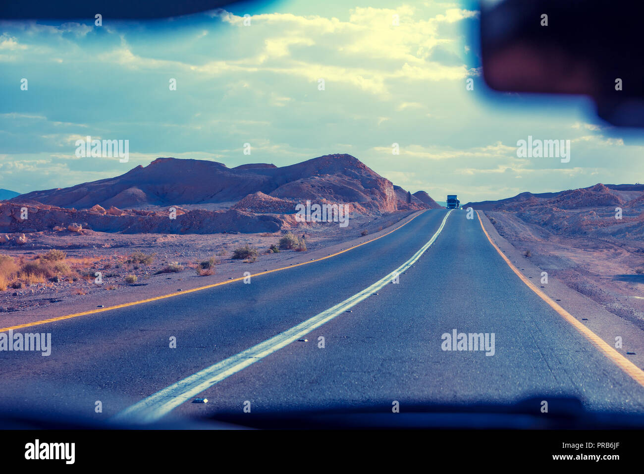 Windy mountain road hi-res stock photography and images - Alamy