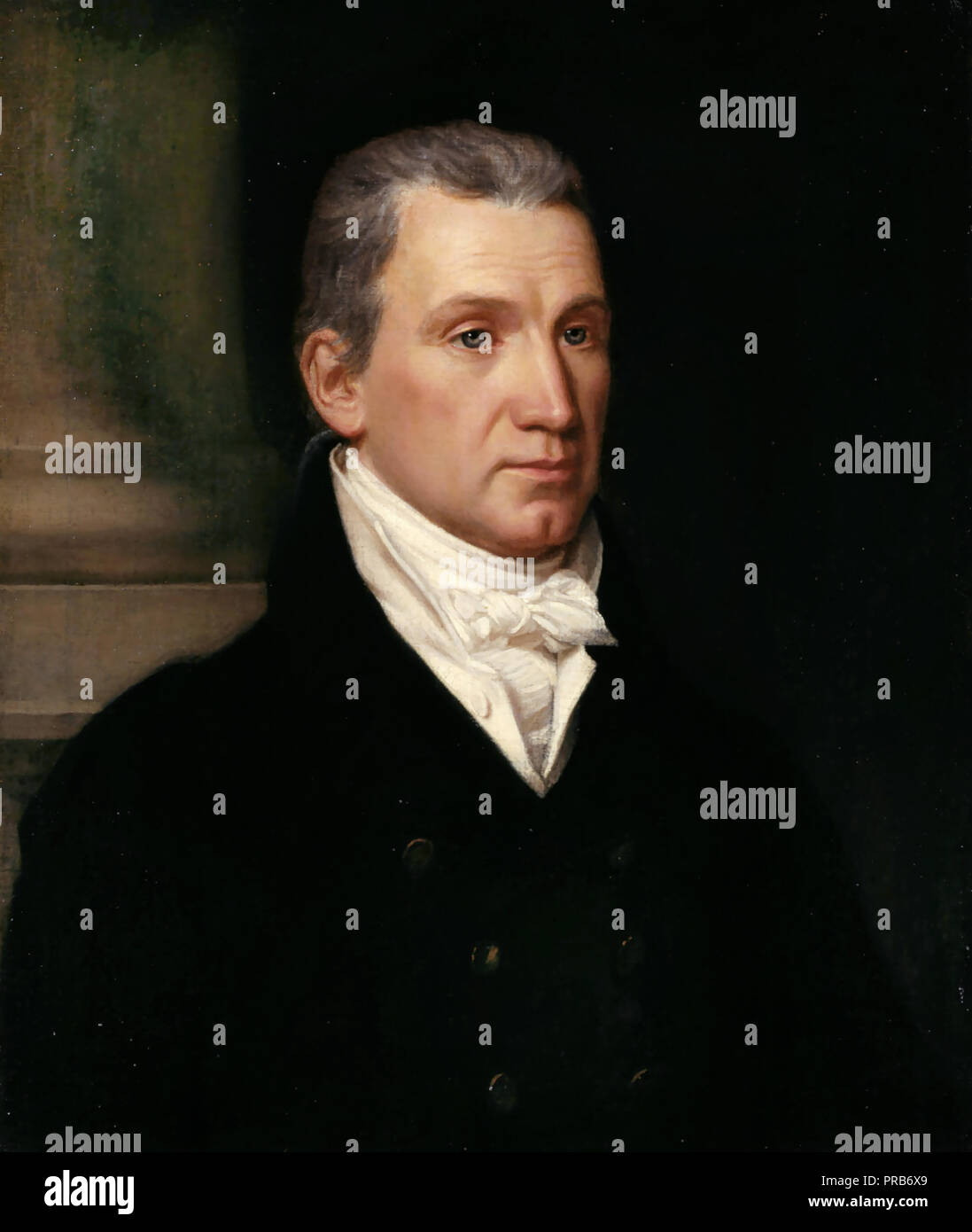 John Vanderlyn, James Monroe 1816 Oil on canvas, National Portrait ...