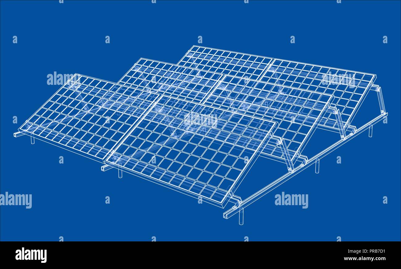 Solar Panel Concept Stock Vector Image & Art - Alamy