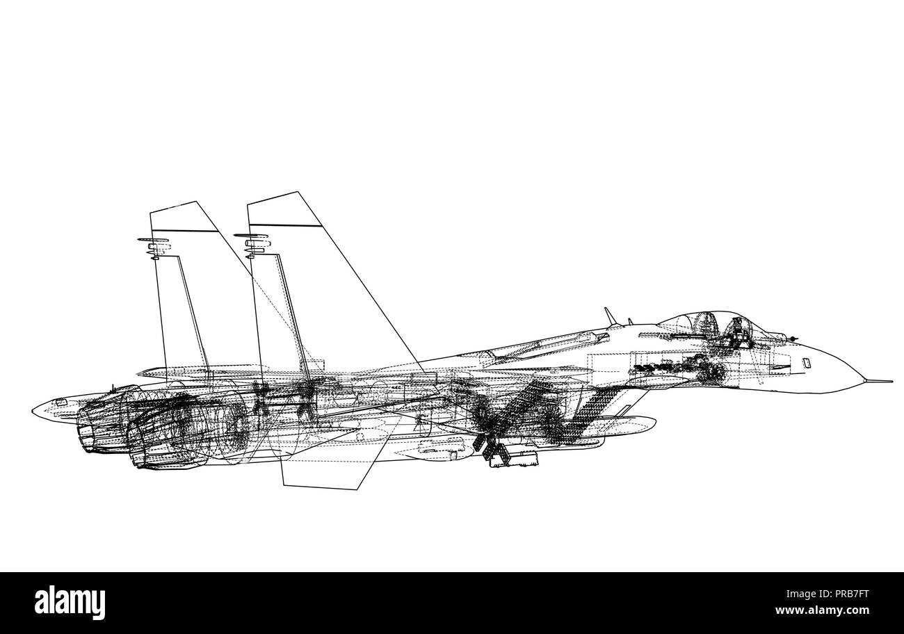 Fighter plane concept Stock Vector Image & Art - Alamy