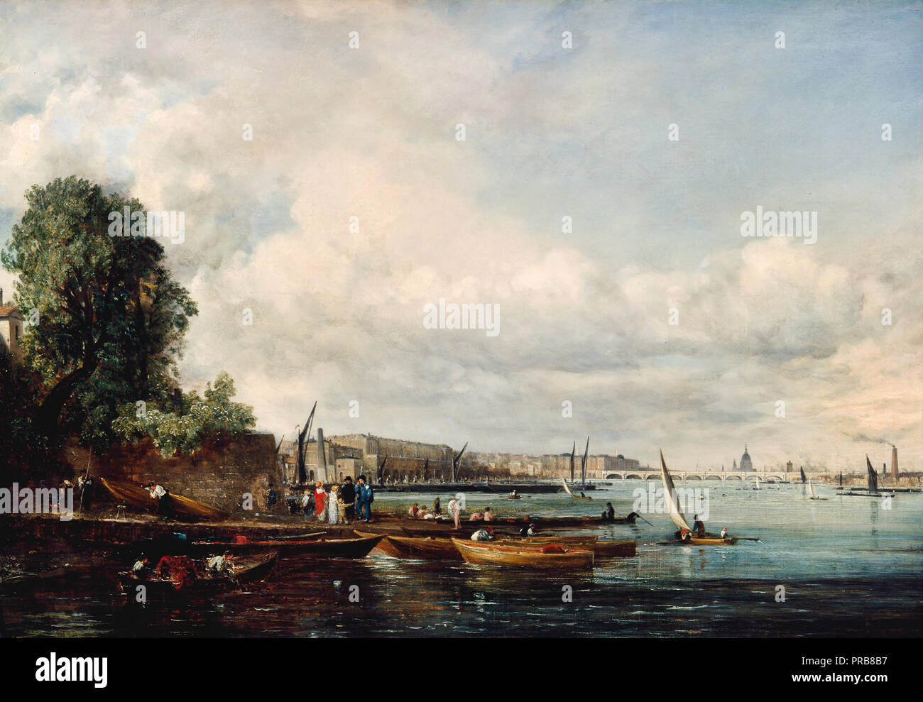 John Constable, Waterloo Bridge, Circa 1820 Oil on canvas, Cincinnati ...