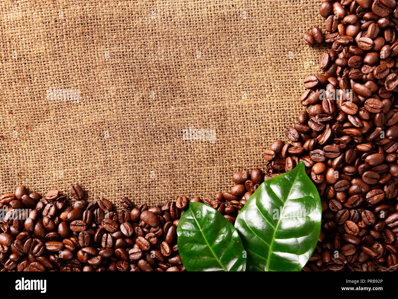 Coffe beans background Stock Photo - Alamy