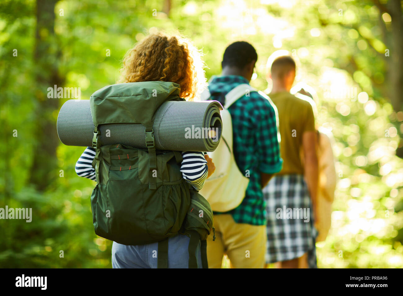 Young campers hi-res stock photography and images - Alamy