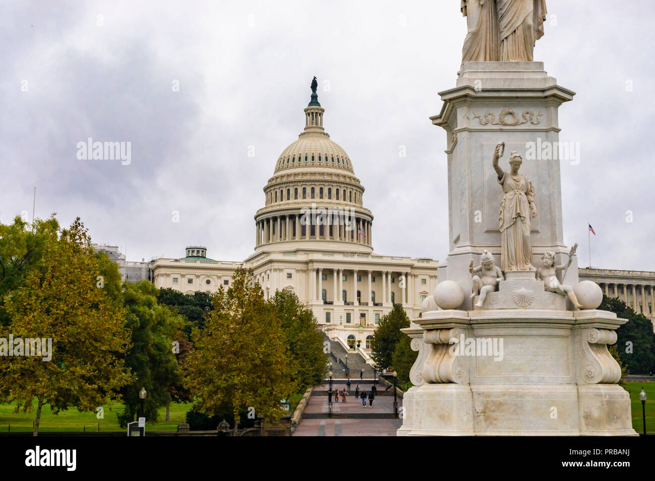 Capitol peace monument hi-res stock photography and images - Alamy