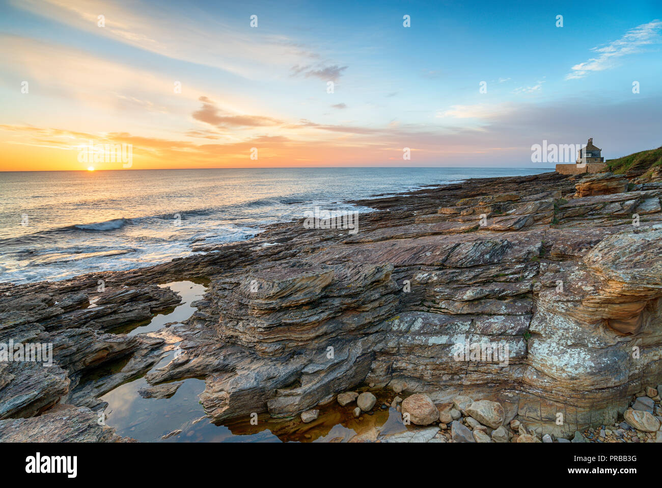 Bathing house howick northumberland uk hi-res stock photography and ...