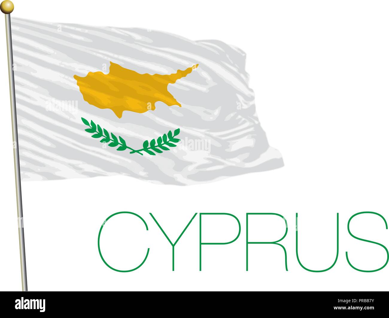 Cyprus flag hi-res stock photography and images - Alamy