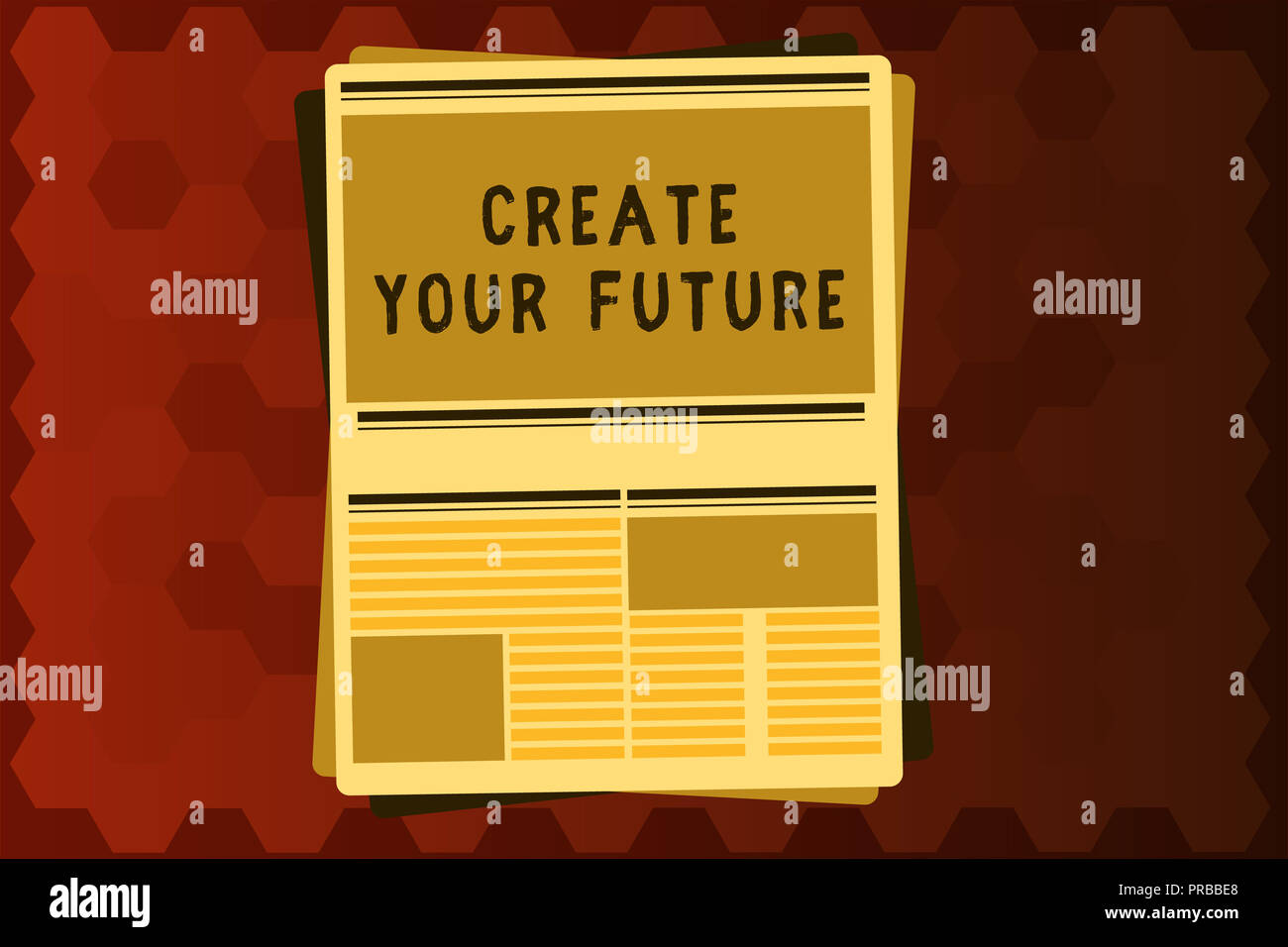Text sign showing Create Your Future. Conceptual photo Set Target and ...