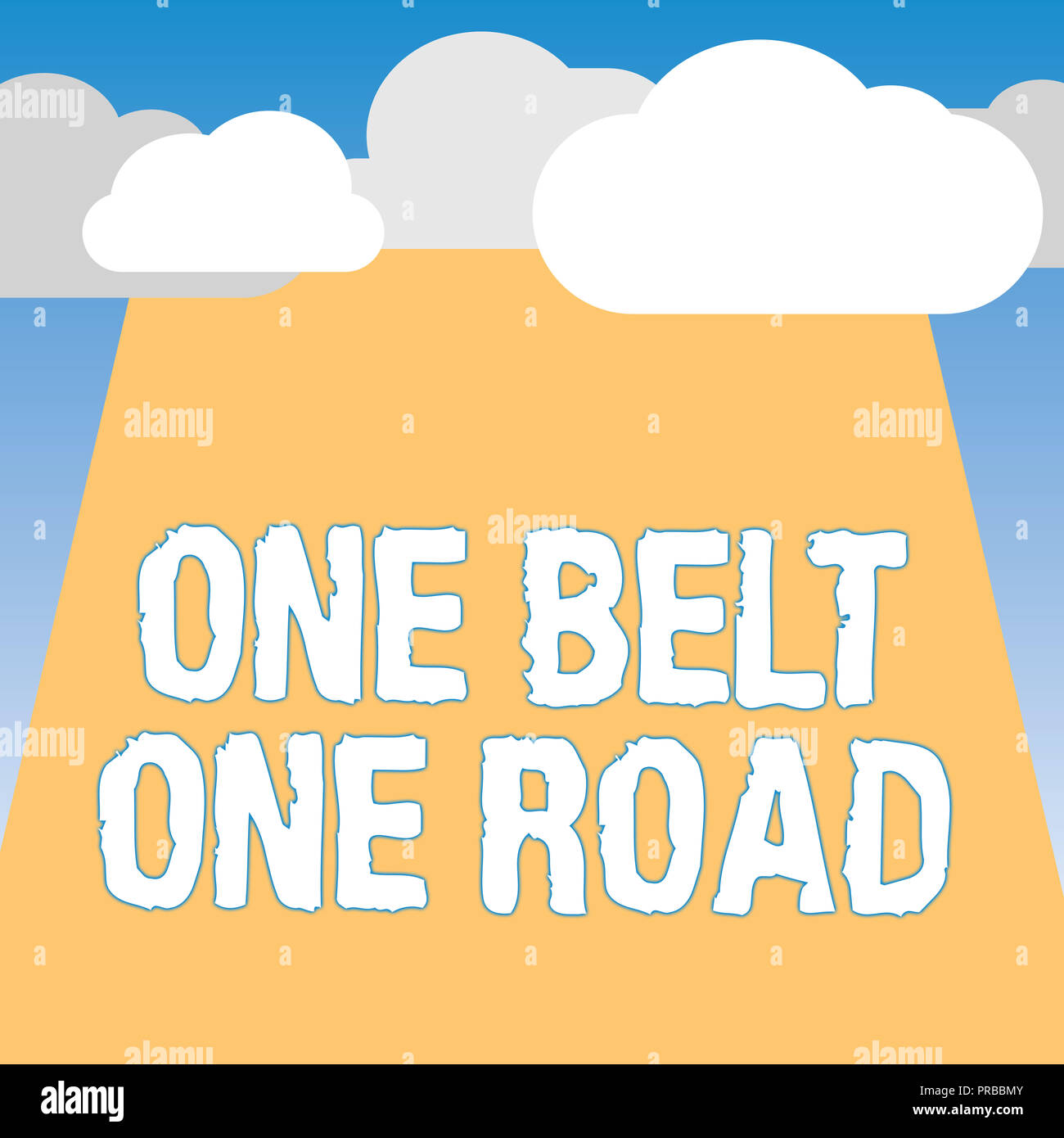 One belt one road map hi-res stock photography and images - Alamy
