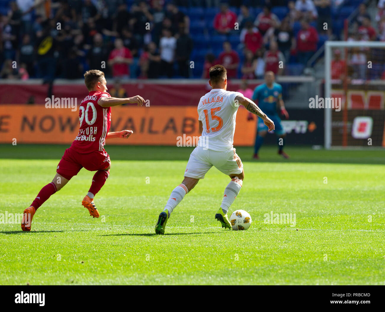 Harrison, United States. 30th Sep, 2018. Hector Villalba (15) of ...