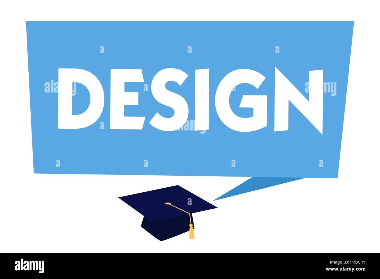 Text sign showing Design. Conceptual photo plan drawing produced to ...