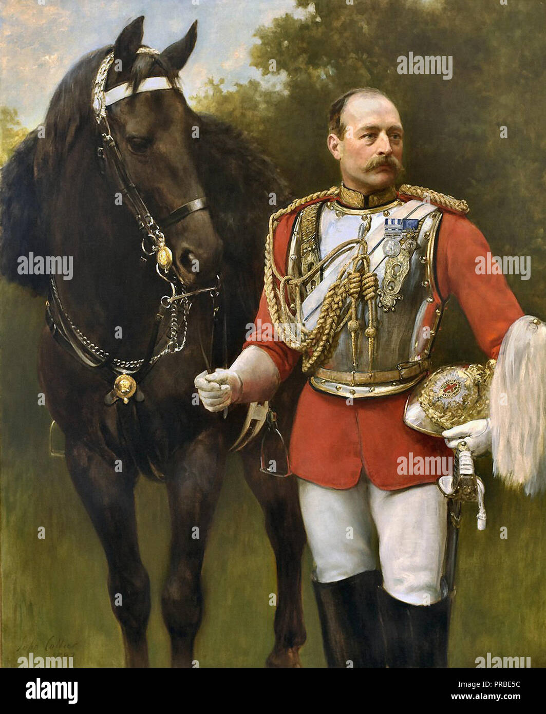 Collier John - Colonel Rowland John Beech Stock Photo - Alamy