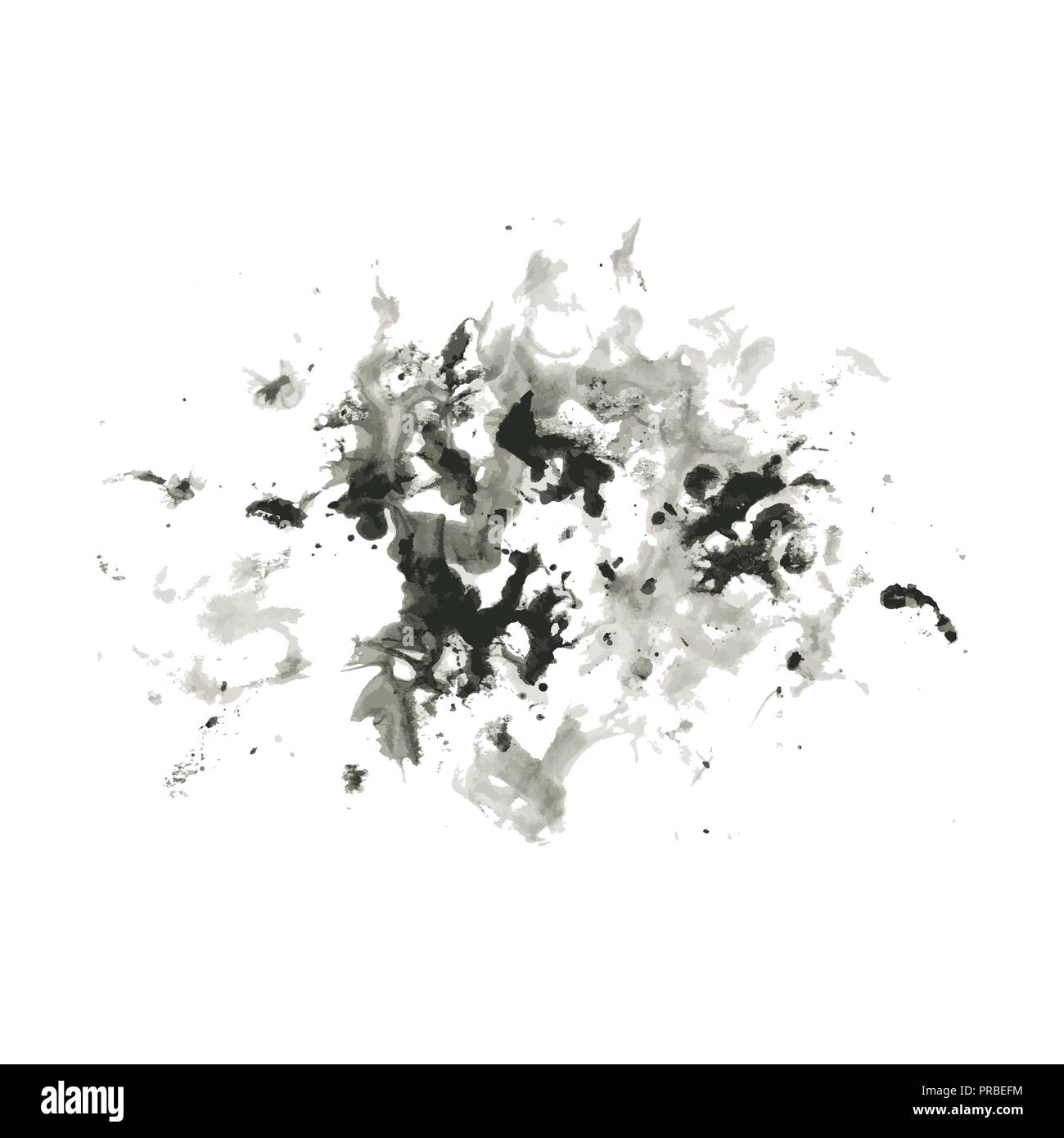 abstract Ink splash Stock Vector Image & Art - Alamy