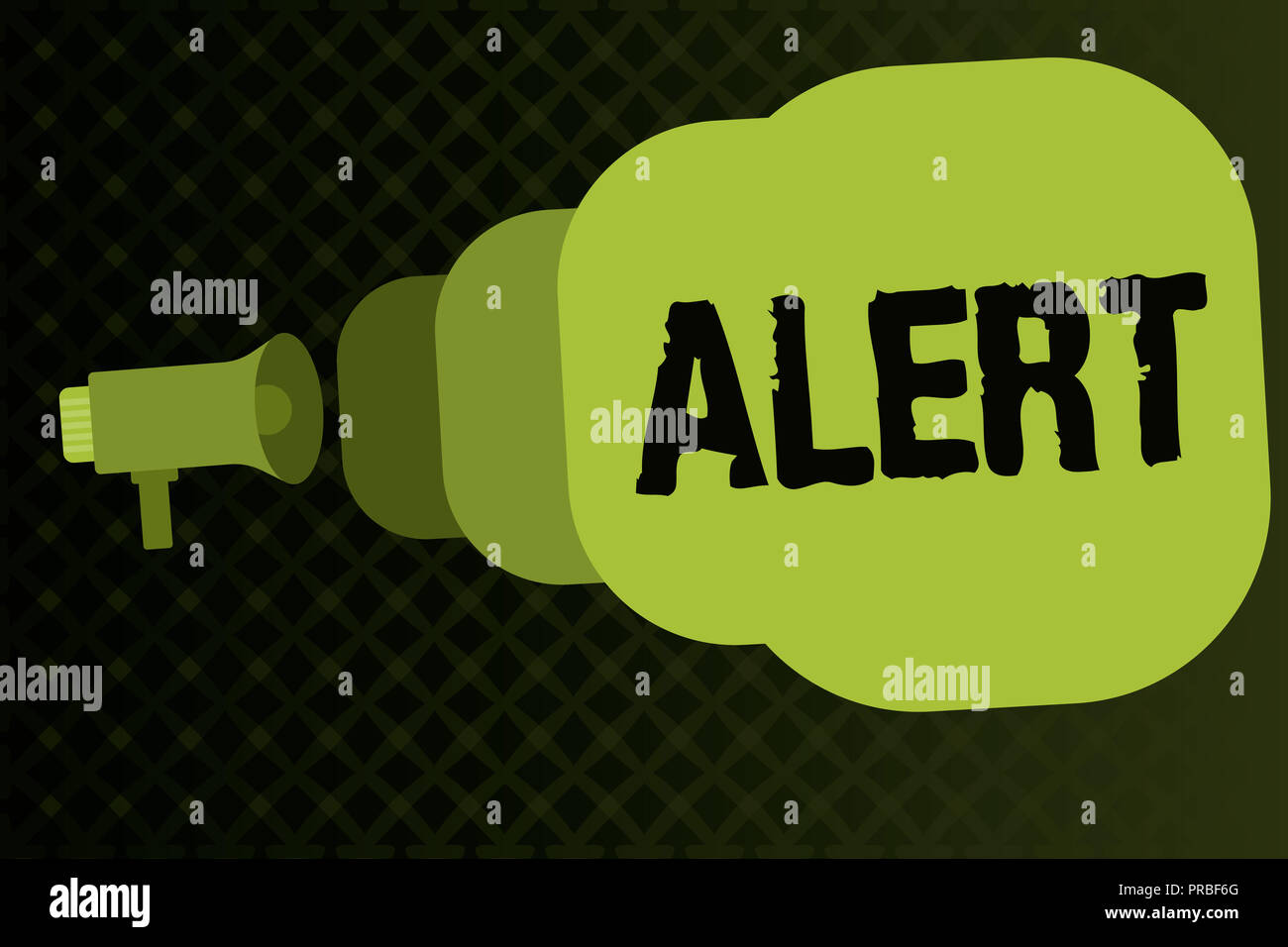 Writing note showing Alert. Business photo showcasing An announcement ...