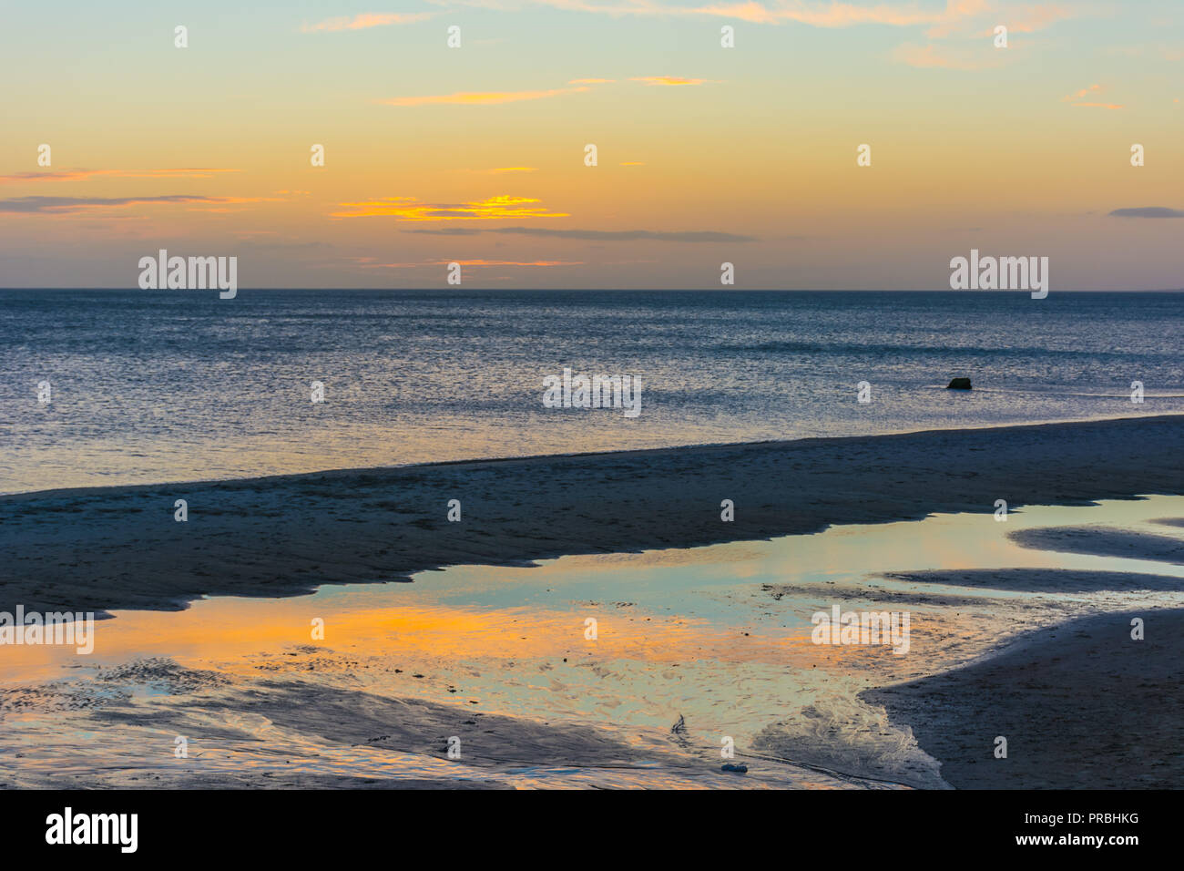 Sunset in Piriapolis, Uruguay Stock Photo - Alamy