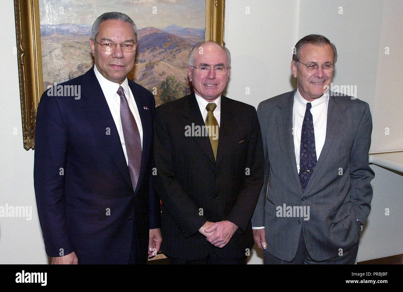 Australian prime minister john howard hi-res stock photography and ...
