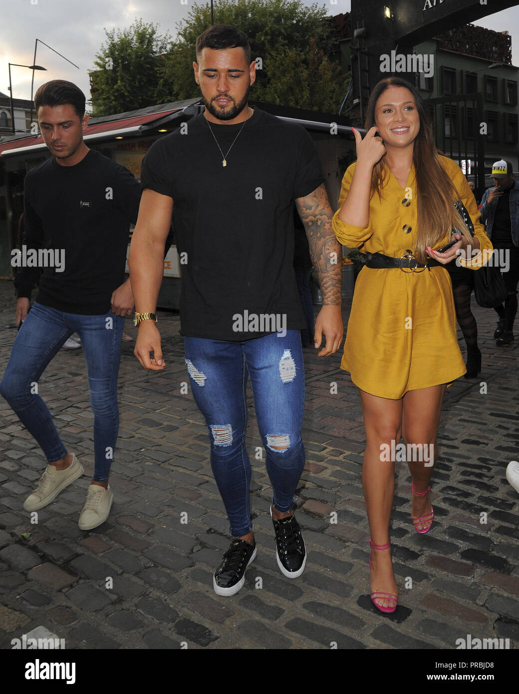 Celebrities seen at Union J Single Launch Party Featuring: Ellie Jones ...