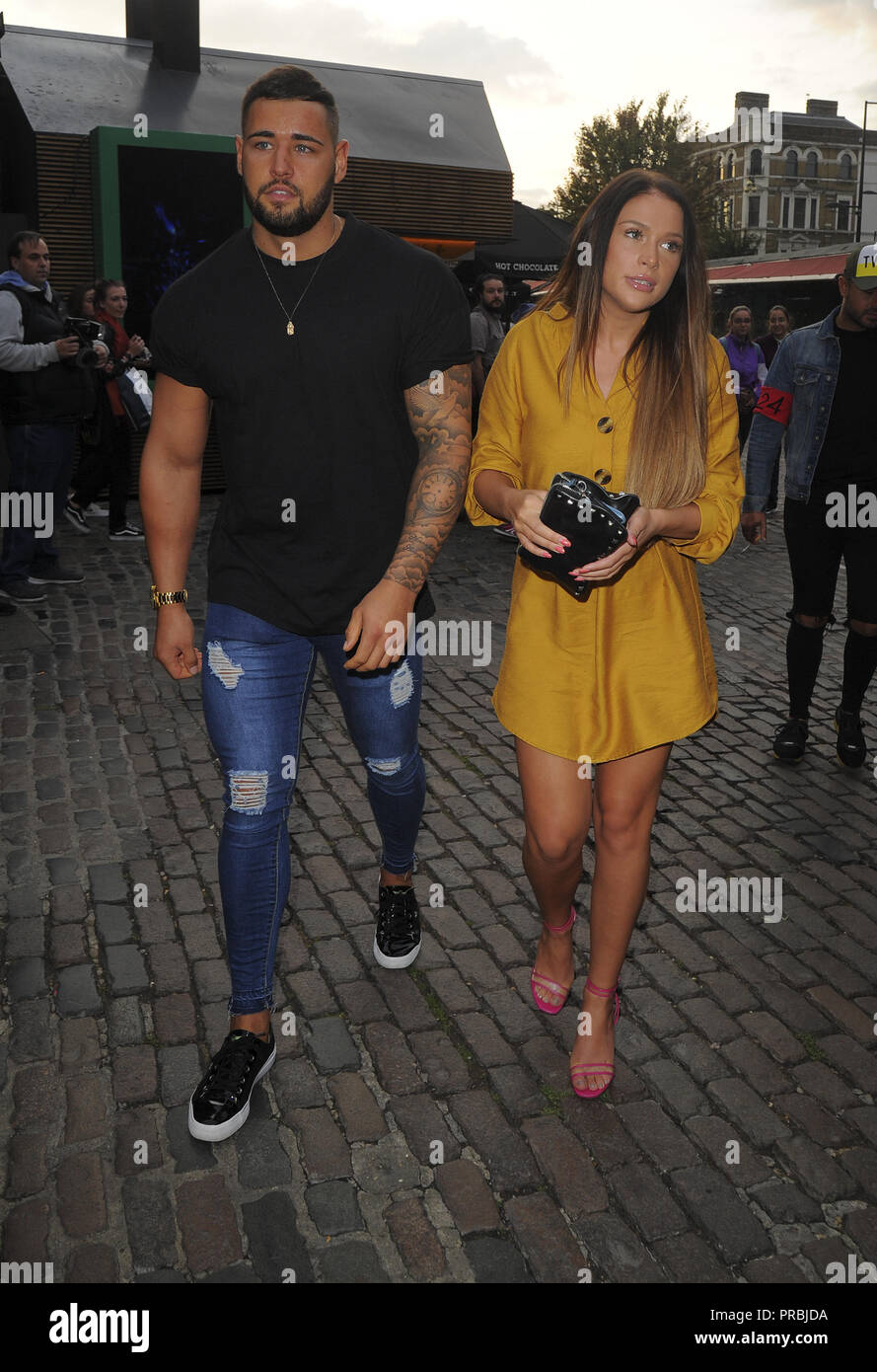 Celebrities seen at Union J Single Launch Party Featuring: Ellie Jones ...