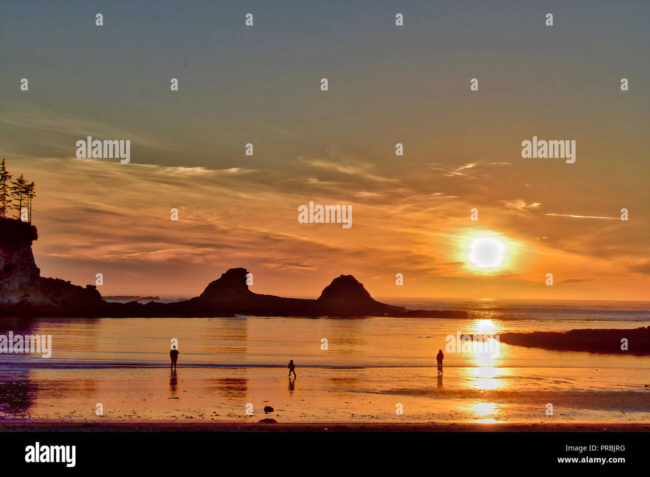 Sunset beach state park hi-res stock photography and images - Alamy