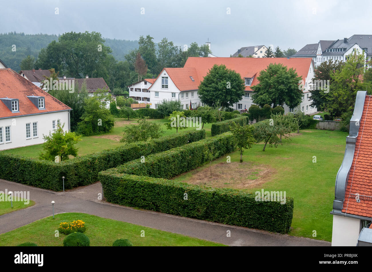 German Hunting Castle Schloss Lautrach Stock Photo - Alamy