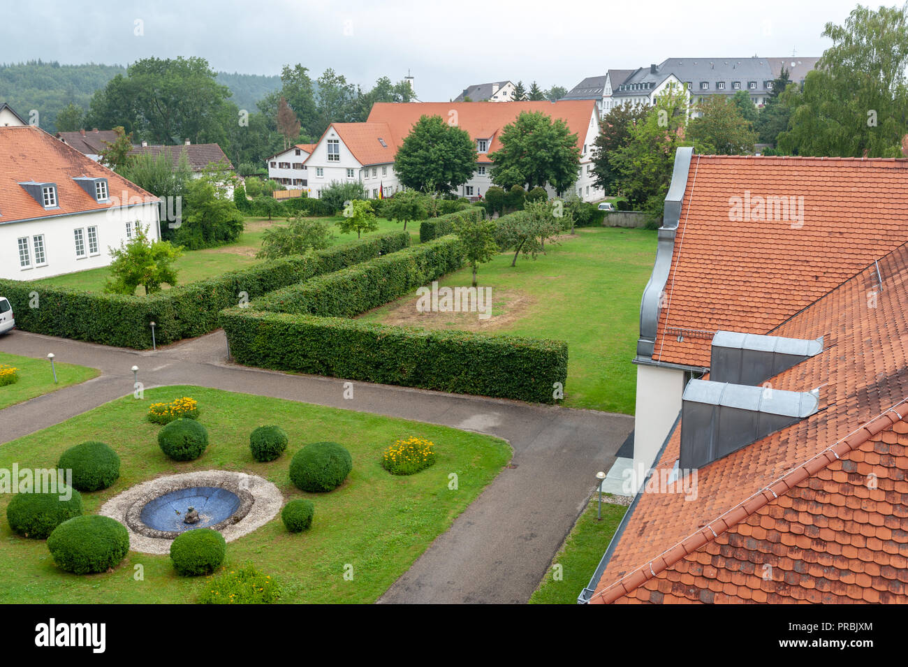 German Hunting Castle Schloss Lautrach Stock Photo - Alamy
