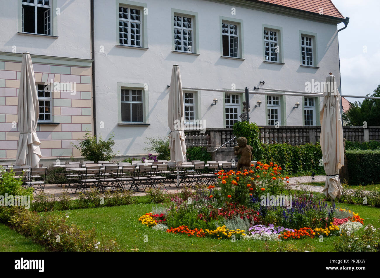 German Hunting Castle Schloss Lautrach Stock Photo - Alamy
