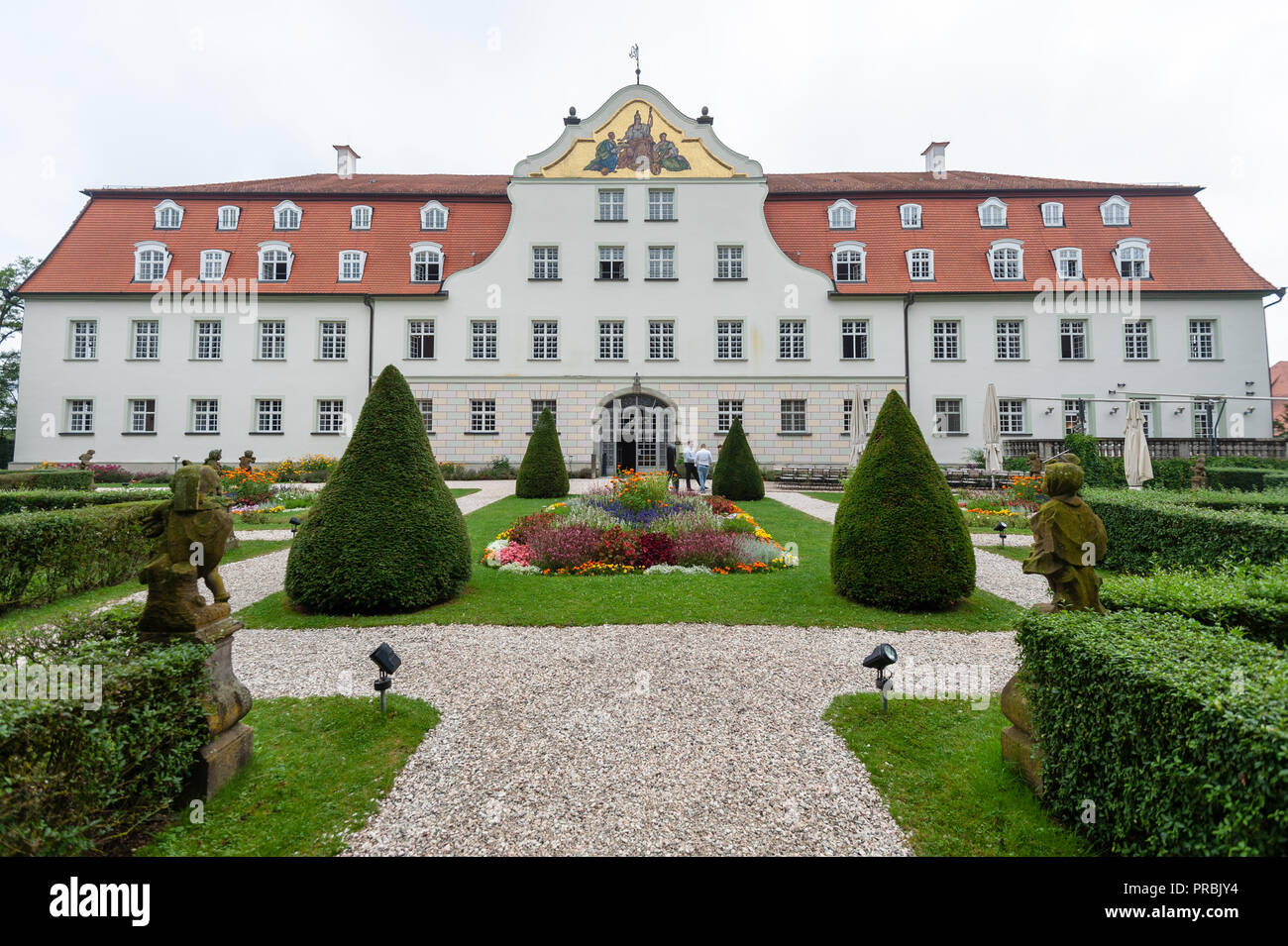 German Hunting Castle Schloss Lautrach Stock Photo - Alamy
