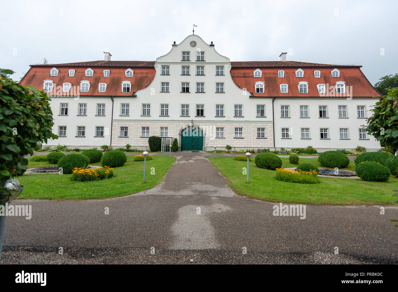 German Hunting Castle Schloss Lautrach Stock Photo - Alamy