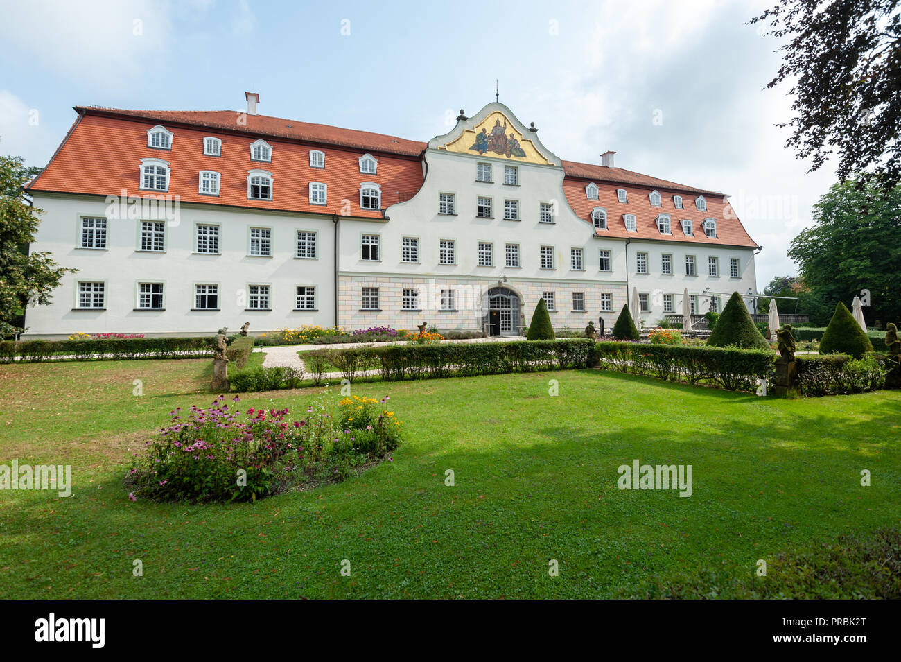 German Hunting Castle Schloss Lautrach Stock Photo - Alamy