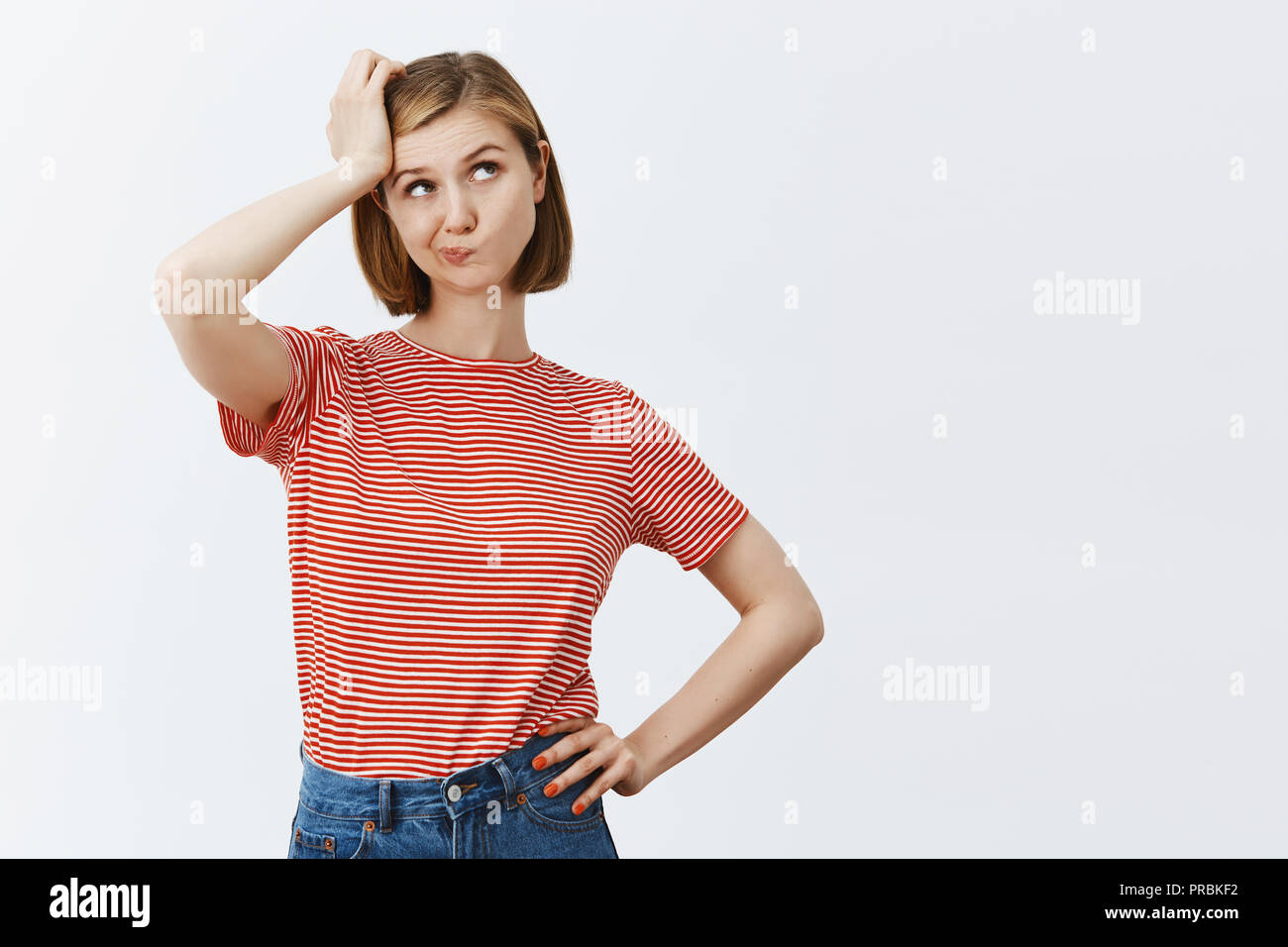 Woman in corner of party hi-res stock photography and images - Alamy