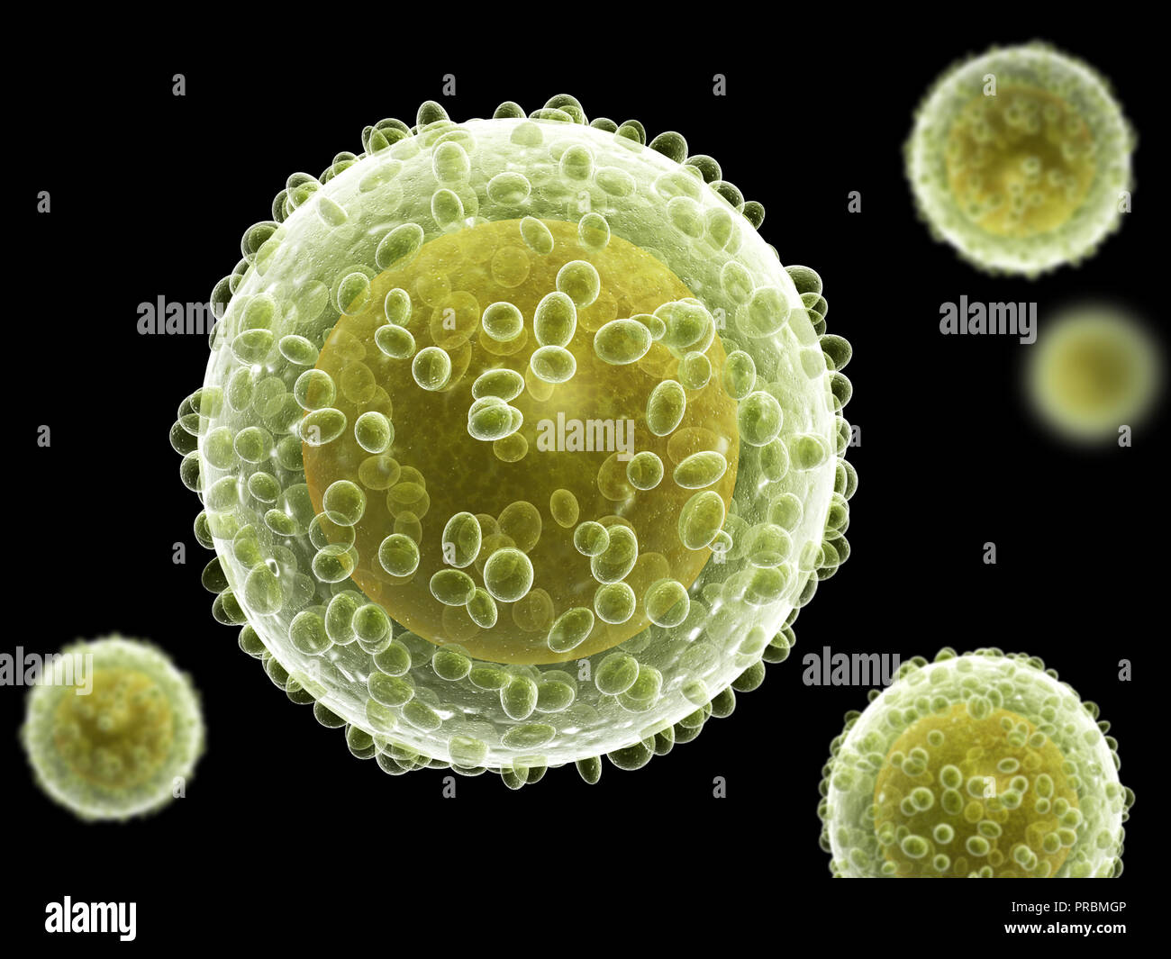 Viruses under microscope hi-res stock photography and images - Alamy