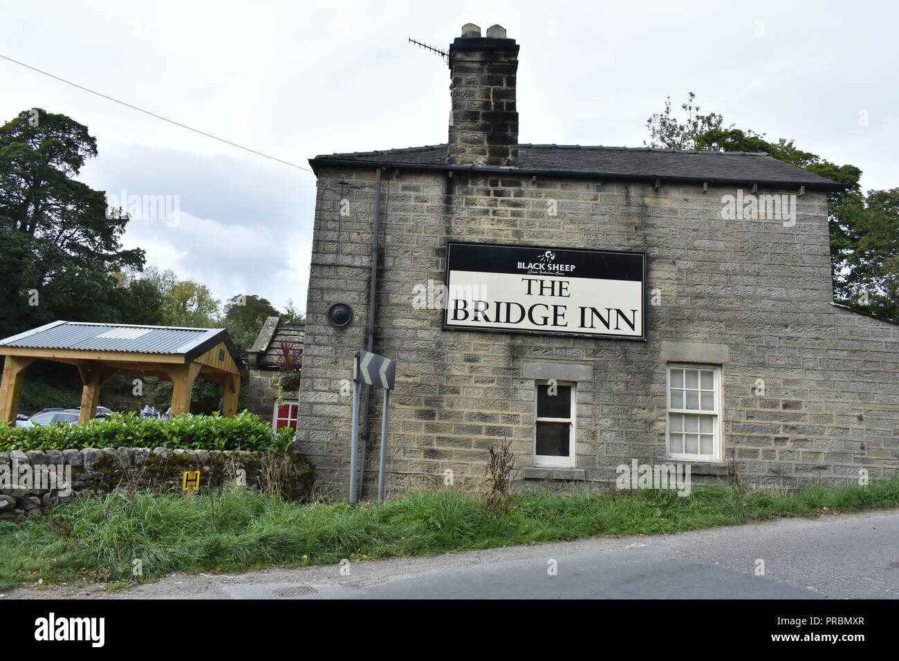 Bridge Inn at Pateley Bridge Yorkshire Stock Photo - Alamy