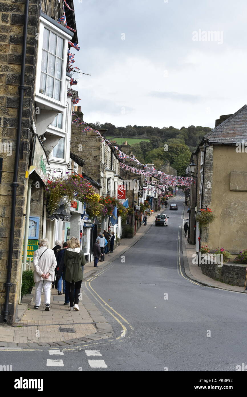 Pateley Bridge Yorkshire Stock Photo - Alamy