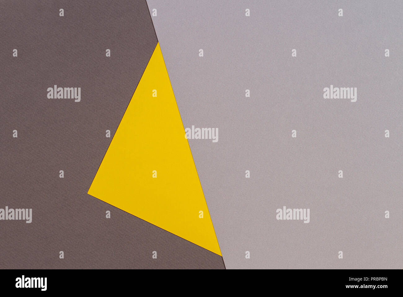Yellow and grey color paper background. Abstract geometric paper trendy ...
